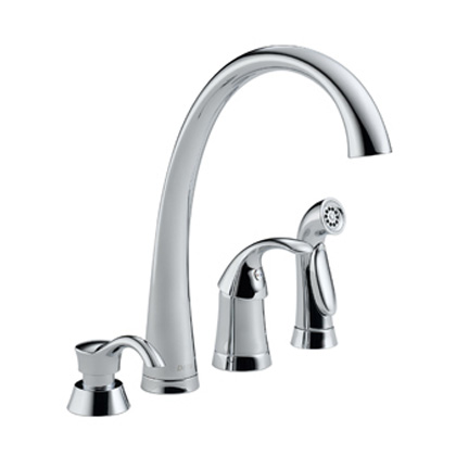 4380-DST-WSD Pilar ピラー ウォーターフォール 輸入キッチン水栓 DELTA（デルタ）｜パパサラダ