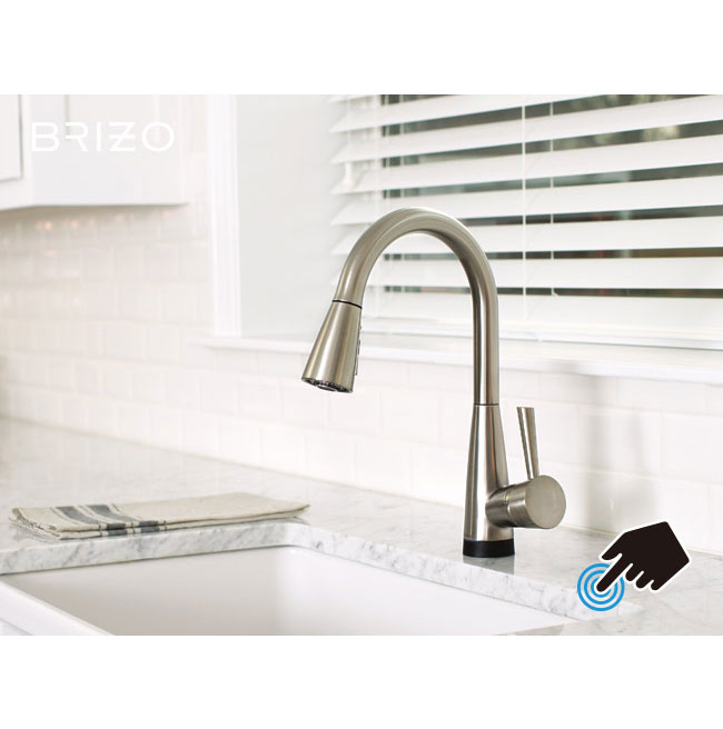 64070LF-SS Venuto（ヴェヌート） キッチン タッチ水栓 BRIZO（ブリゾー） DELTA（デルタ）｜パパサラダ